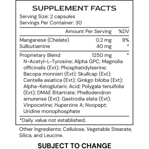 NeuroGenic – Systemic Formulas