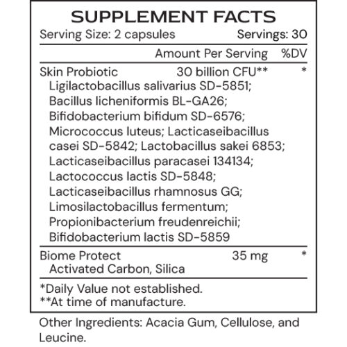 Derma µBiomic – Systemic Formulas