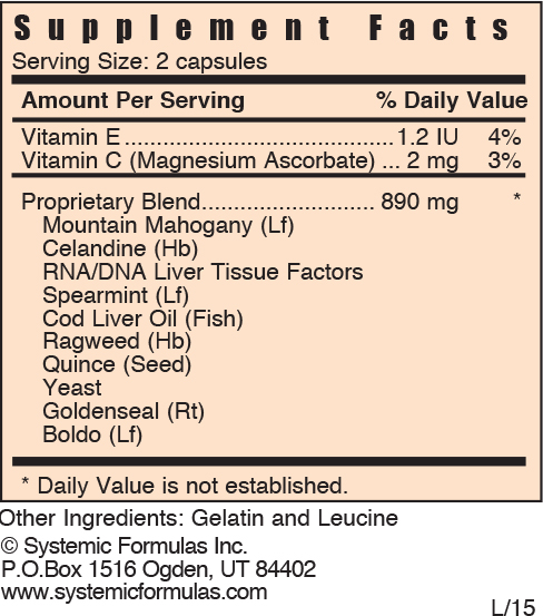 L – Liver | Systemic Formulas